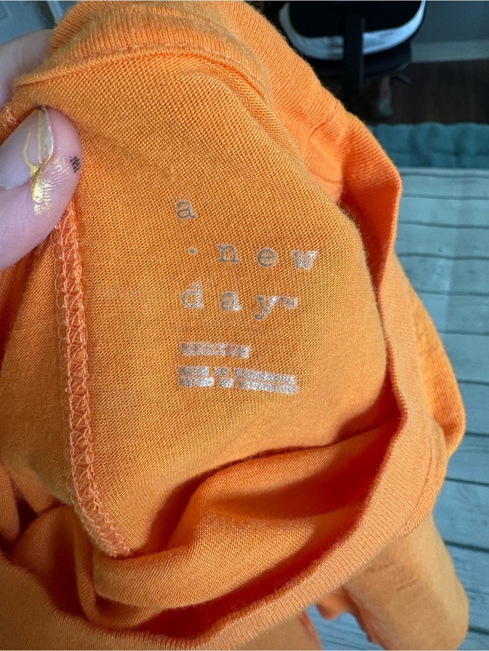 a new day | Tops | A New Day Bright Orange Short Sleeve Tee | Poshmark
